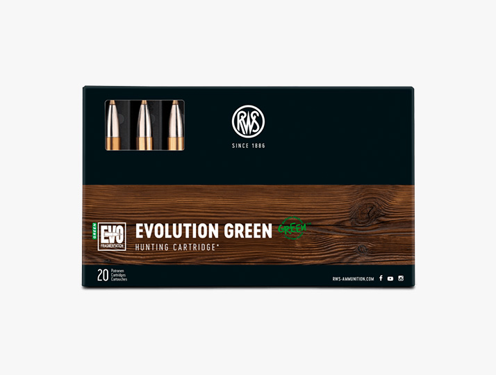 RWS EVO GREEN - Erinomainen shokkivaikutus, lyijytön - Rws